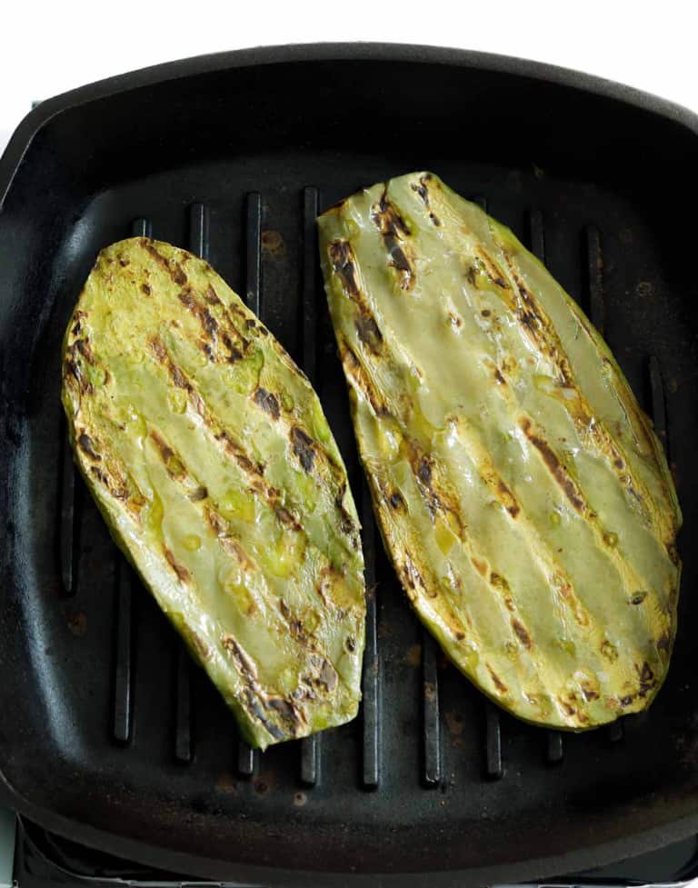 Grilled Cactus Paddles Recipe (Nopales Asados Recipe) - Ana's Heavenly ...